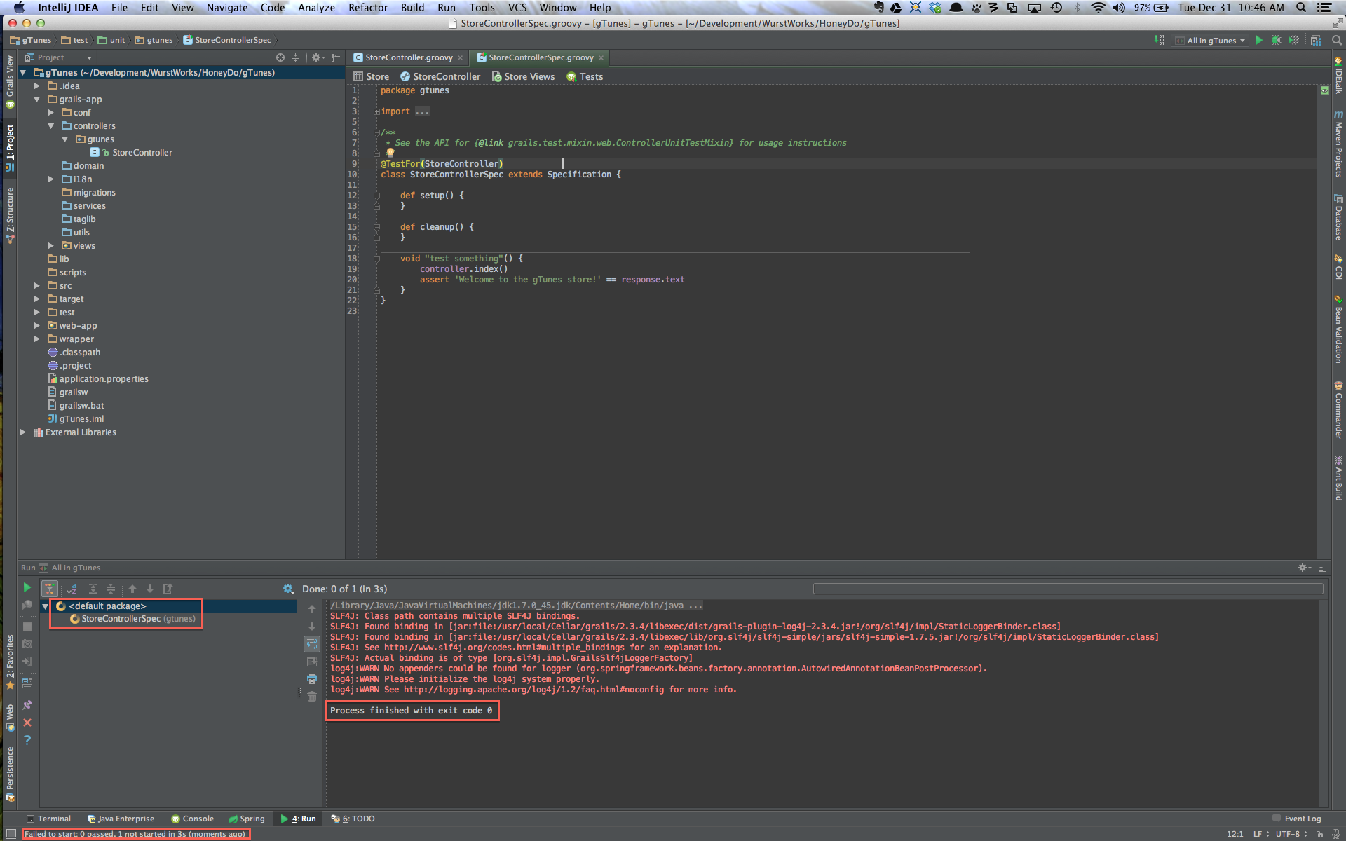 Unit tests not starting in simple Grails project – IDEs Support ... Unit tests not starting in simple Grails project – IDEs Support ...